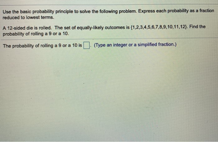 Solved Use the basic probability principle to solve the | Chegg.com