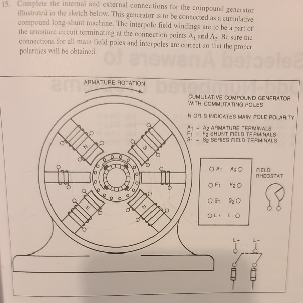 Solved 15. Complete the internal and external connections | Chegg.com