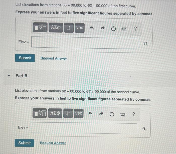Solved Compute full-station elevations for an | Chegg.com