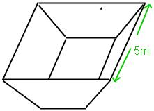 An isosceles trapezoidal drainage gutter is to be | Chegg.com