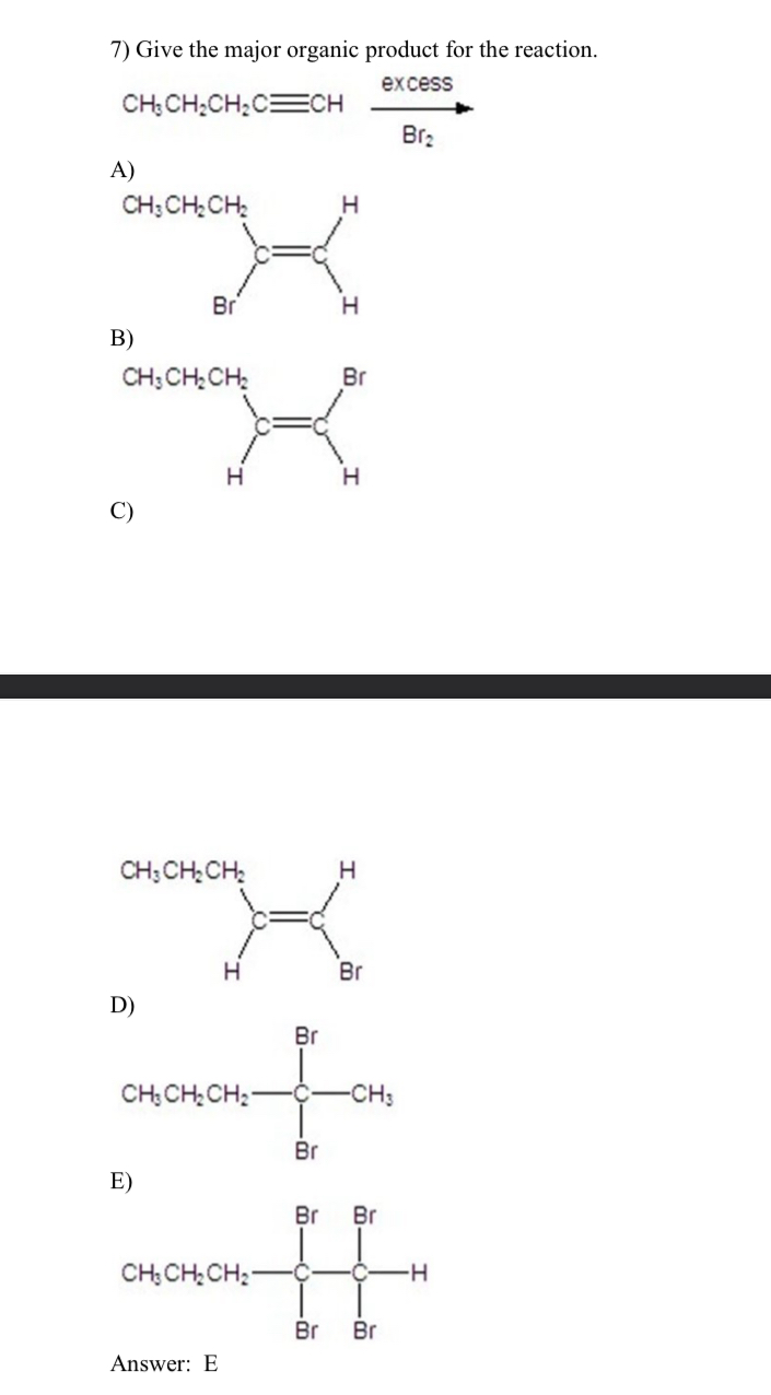 Solved Give the major organic product for the reaction.can | Chegg.com