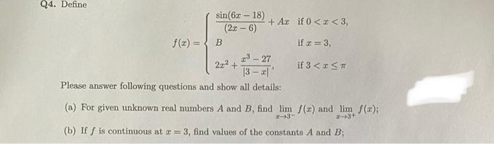 Solved Q4. Define | Chegg.com
