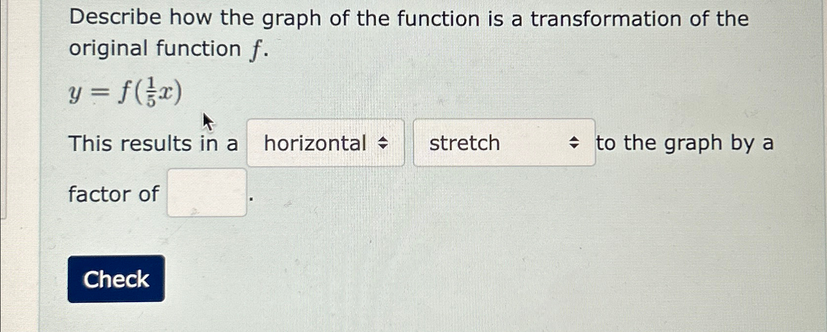 Solved Describe how the graph of the function is a | Chegg.com