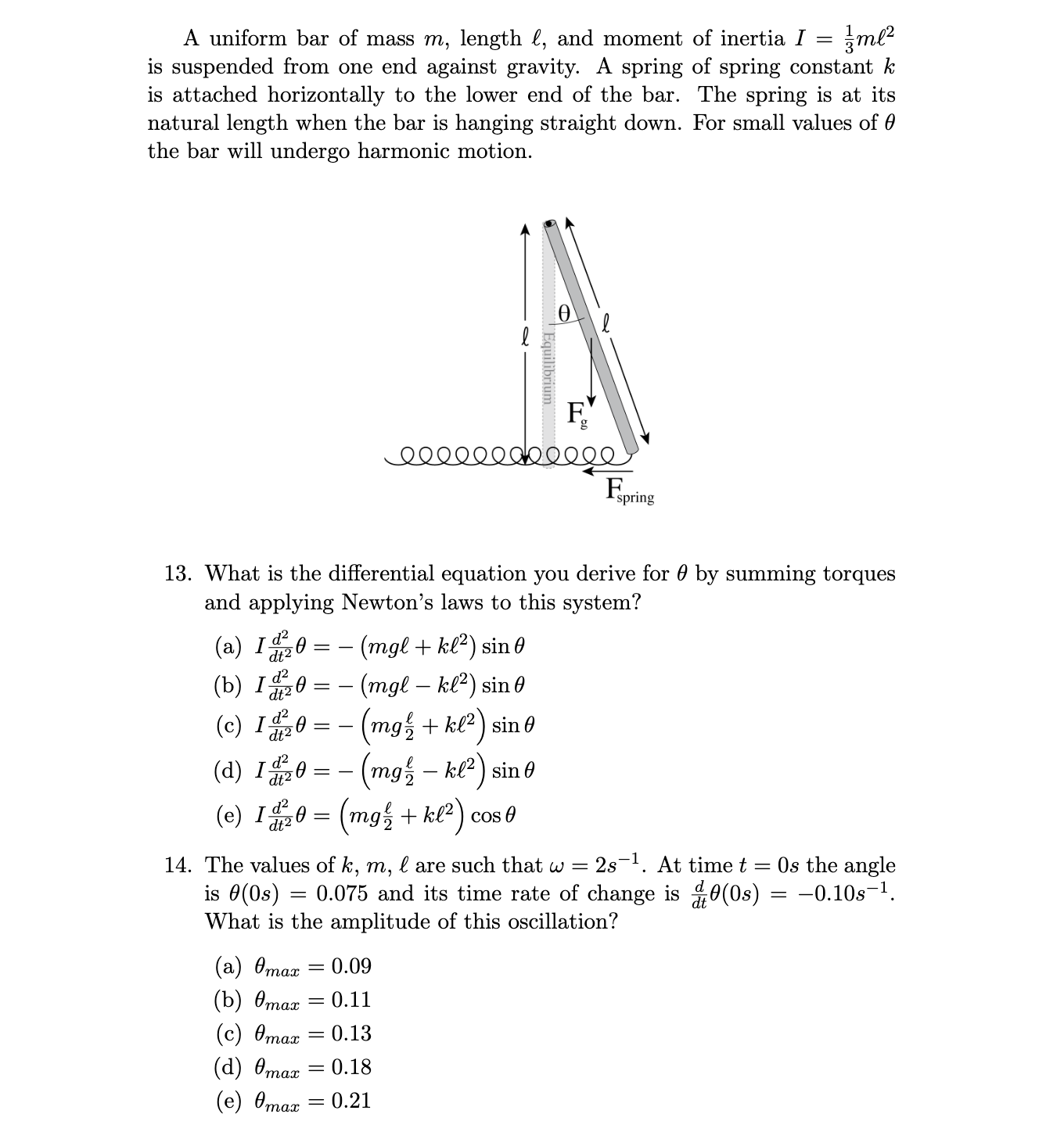 Solved Can you please explain why the answer for 13 ﻿is C | Chegg.com