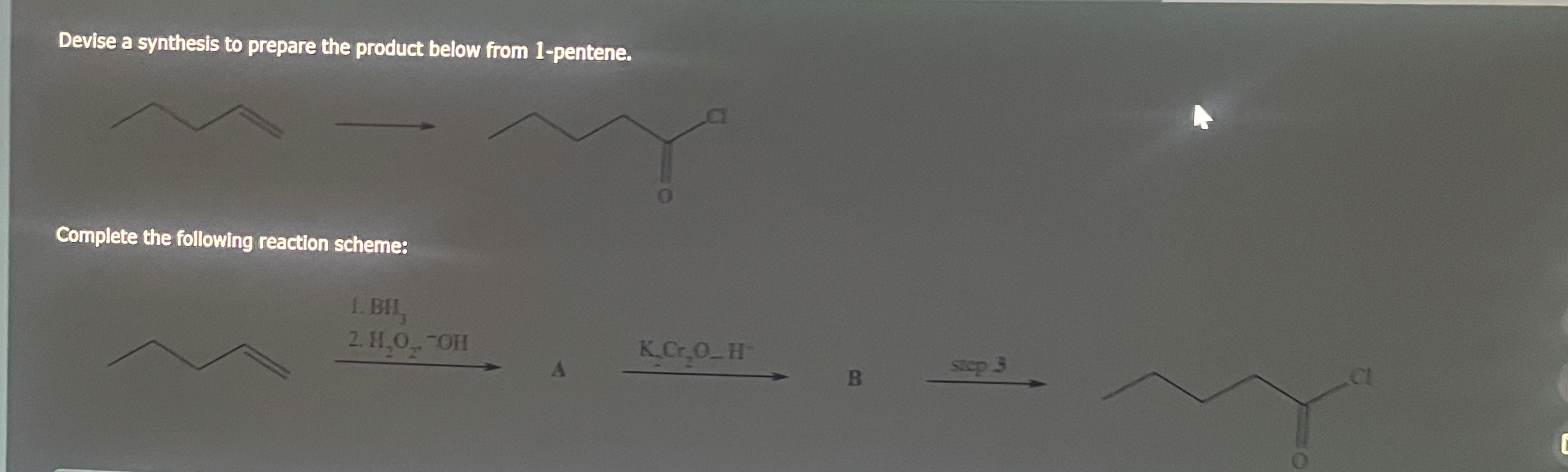 Solved Devise a synthesis to prepare the product below from | Chegg.com
