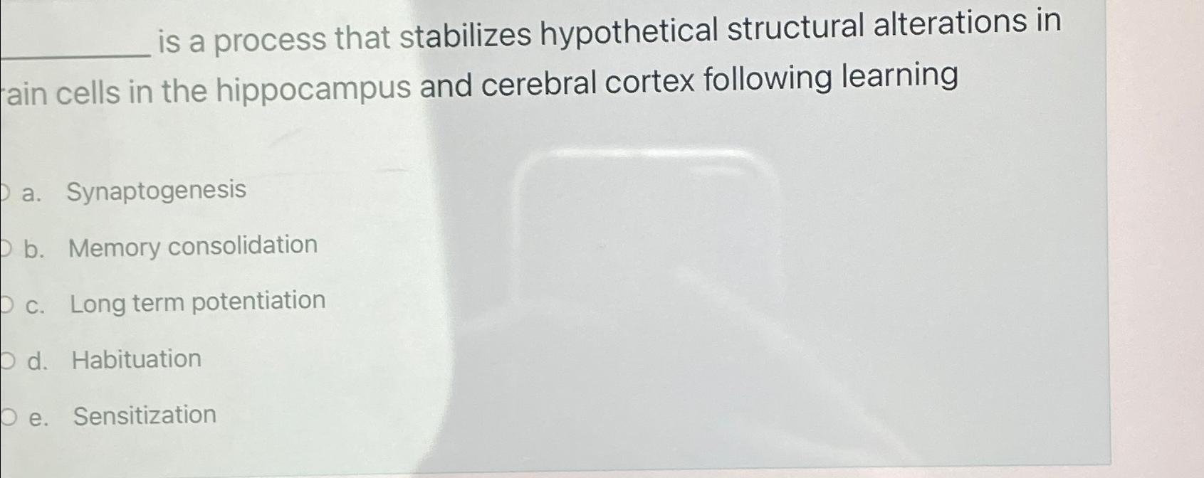 Solved is a process that stabilizes hypothetical structural | Chegg.com