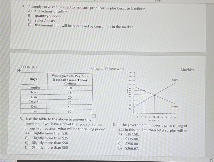 Solved 7. The distinction between efficiency and equality | Chegg.com