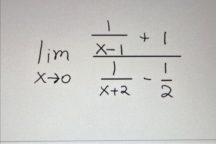 Solved find the vaule of the limit, or determine if it does | Chegg.com