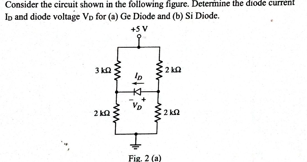 Solved Consider the circuit shown in the following figure. | Chegg.com