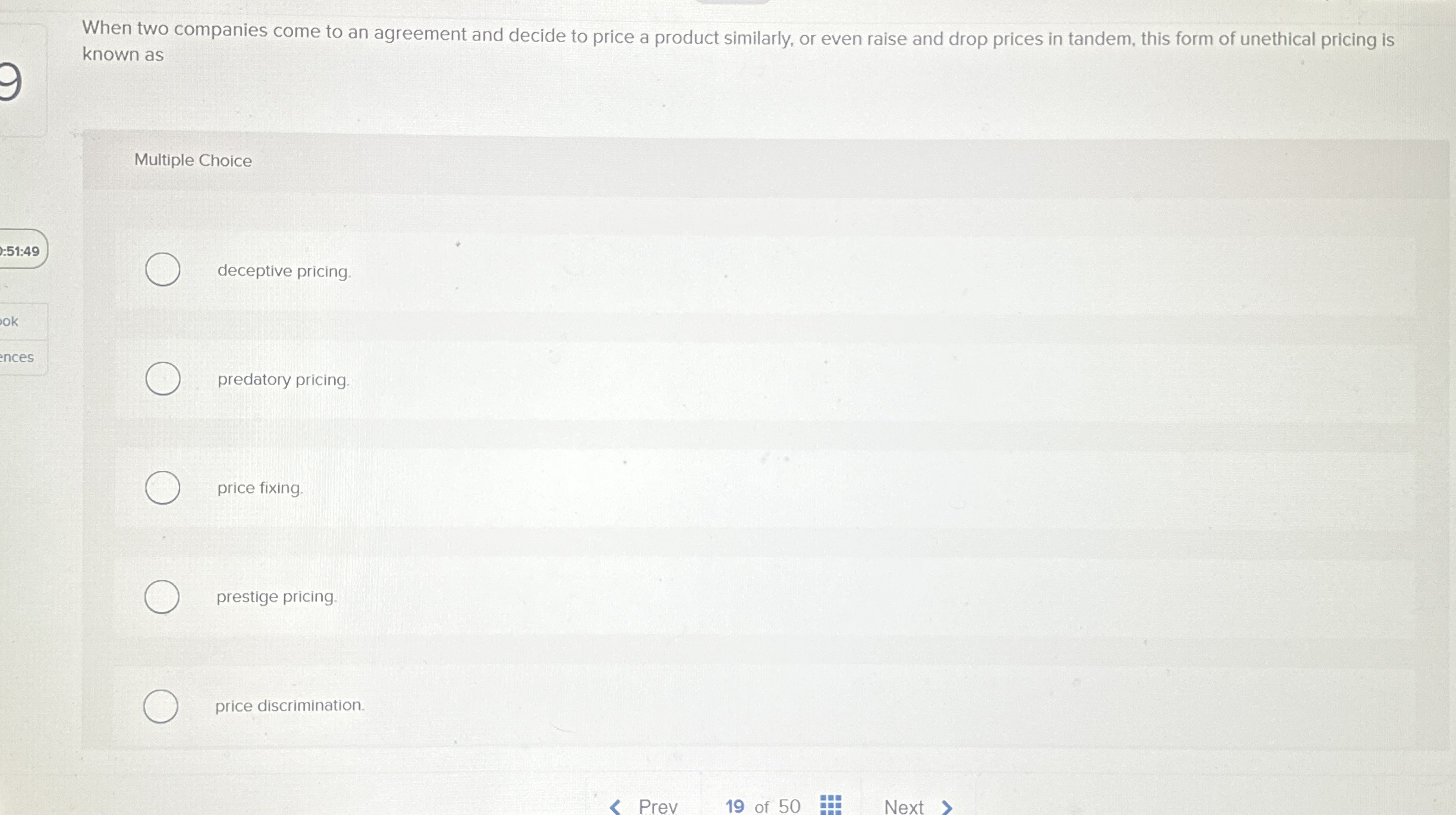 Solved When two companies come to an agreement and decide to | Chegg.com