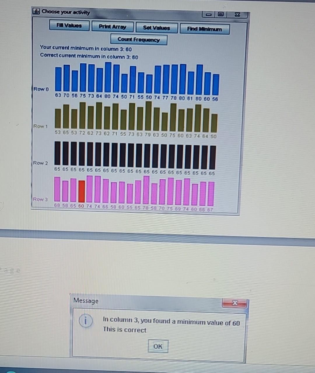Animation of Multidimensional Programming Activity | Chegg.com