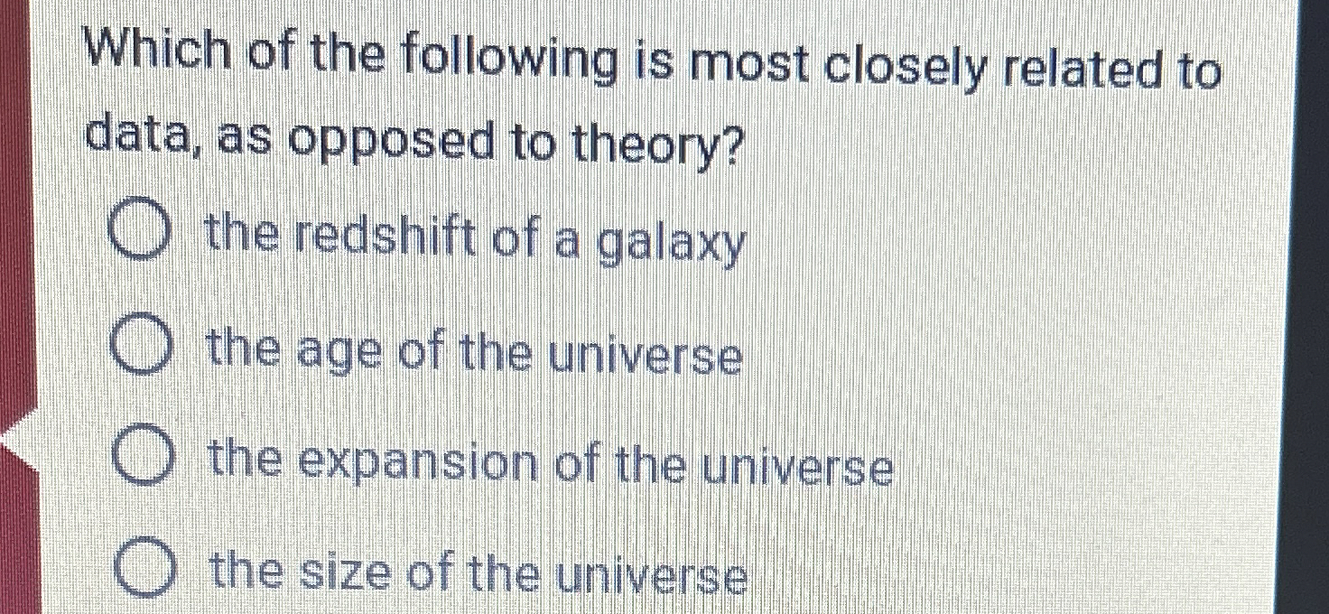 Solved Which of the following is most closely related | Chegg.com