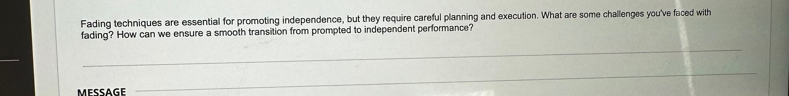 Solved Fading techniques are essential for promoting | Chegg.com