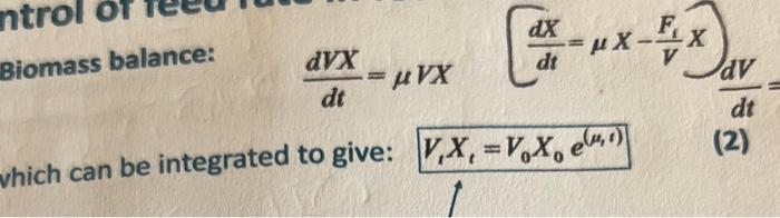 Solved Biomass balance: | Chegg.com
