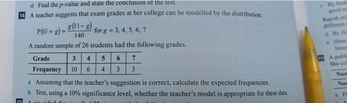 Solved d Find the p-value and state the conclusion of the | Chegg.com