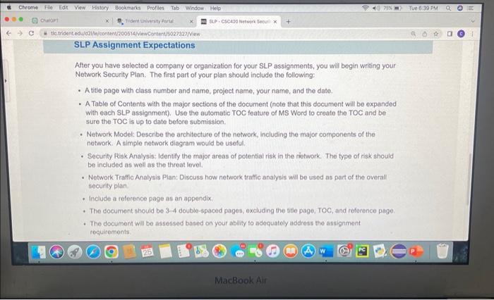 Solved Networks are the target of many security threats, and | Chegg.com