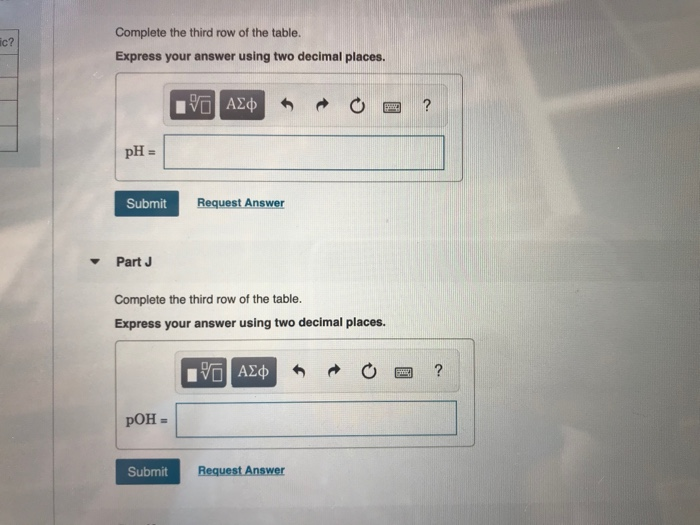 Solved Complete the following table by calculating the | Chegg.com