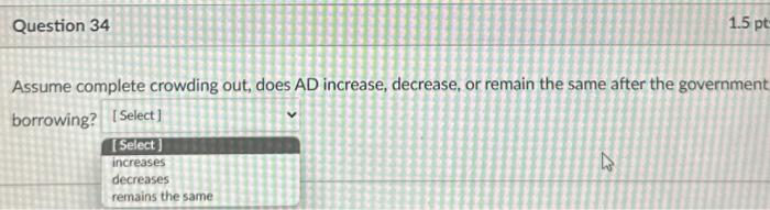 Solved Does equilibrium interest rate increase or decrease | Chegg.com