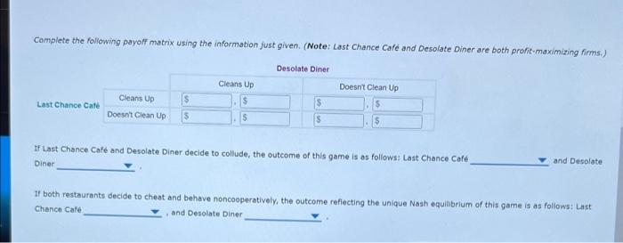 Solved 8. Collusive outcome versus Nash equilibrium Suppose | Chegg.com