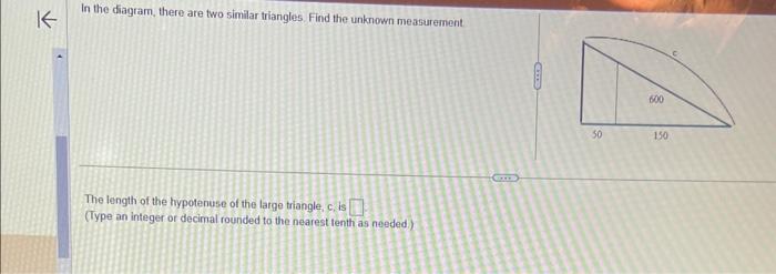 Solved Find the unknown side lengths labeled with a variable | Chegg.com