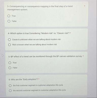 Solved 3- ﻿Consequencing or consequence mapping is the final | Chegg.com