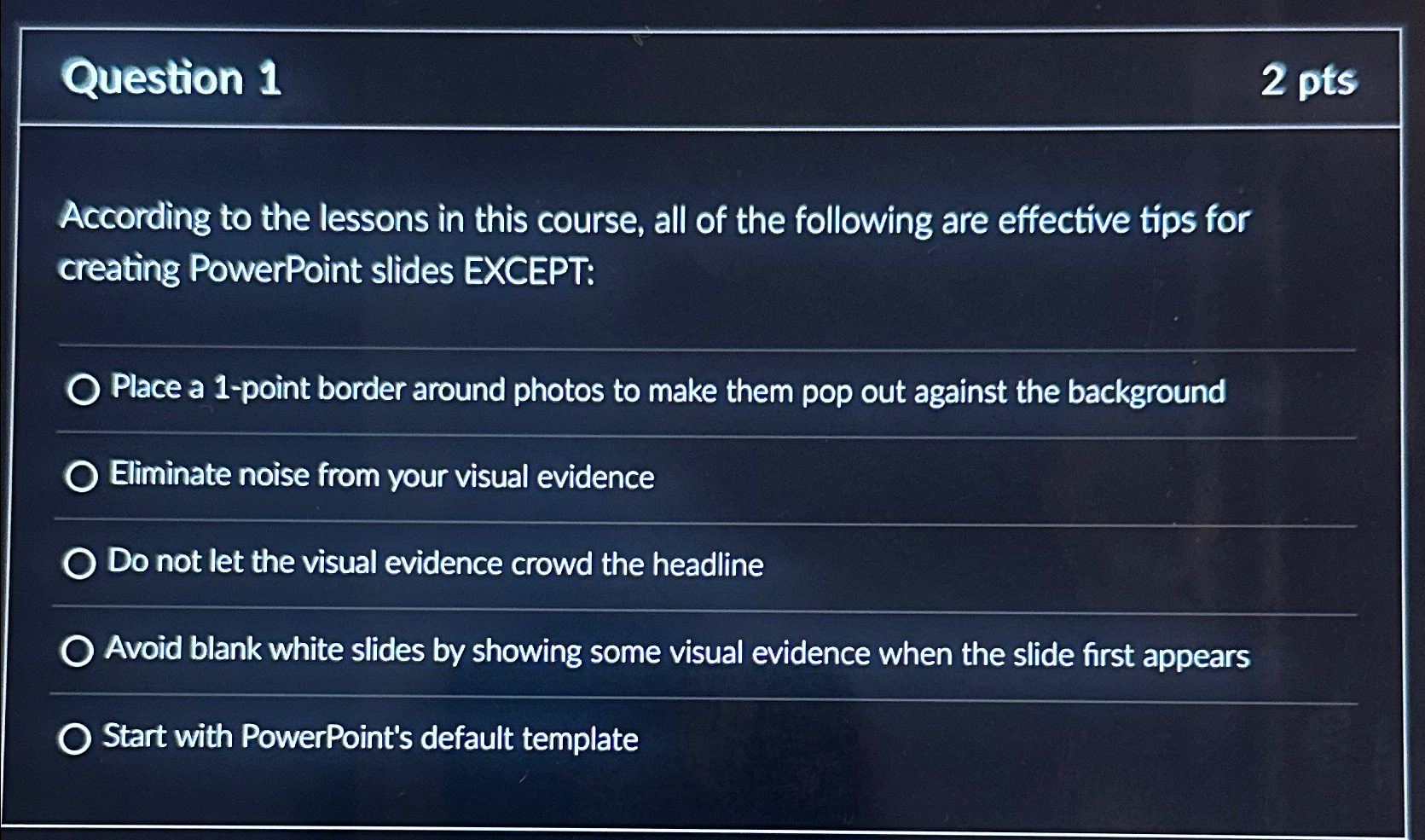 Solved Question 12 ﻿ptsAccording to the lessons in this | Chegg.com