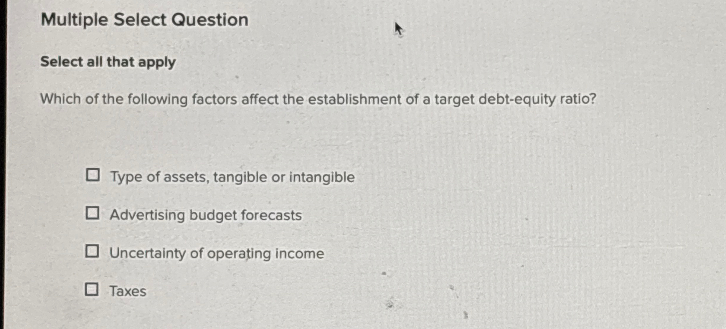 Solved Multiple Select QuestionSelect all that applyWhich of | Chegg.com