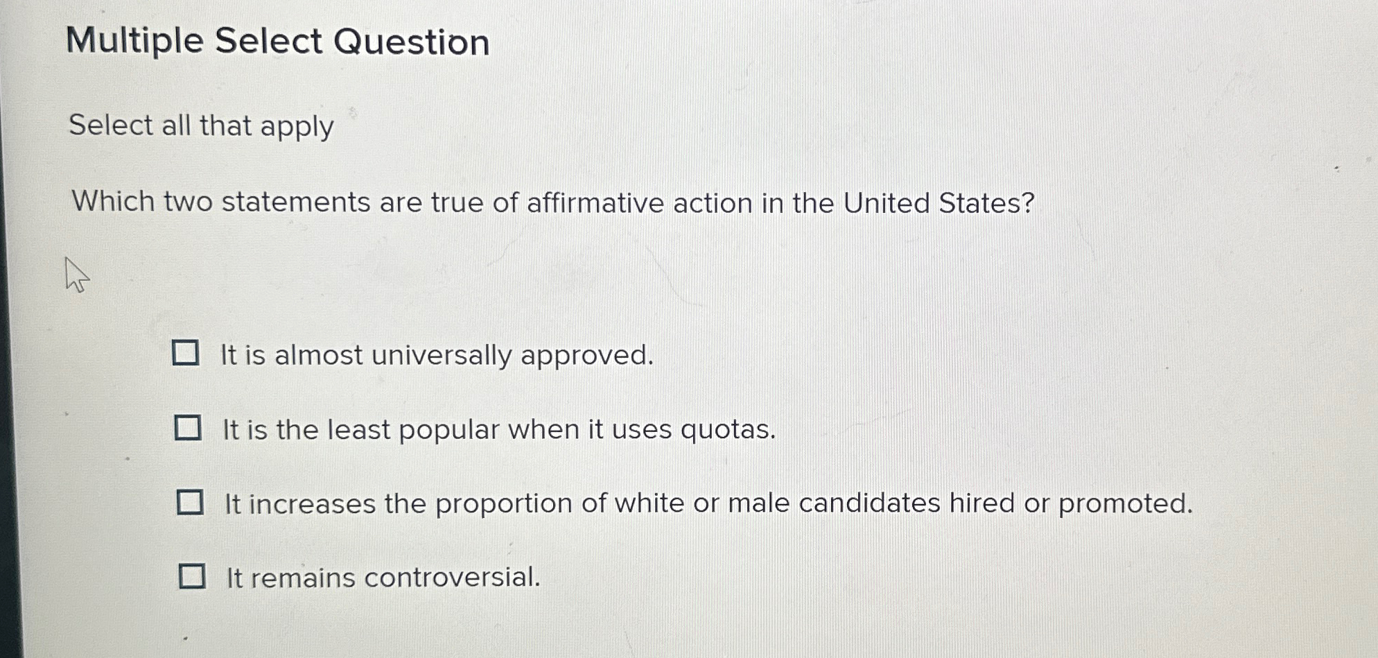 Solved Multiple Select QuestionSelect all that applyWhich | Chegg.com