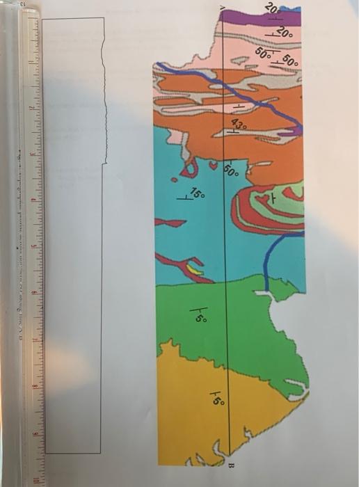 Exercise 5 - Geology of New Jersey See map (Fig. 8) | Chegg.com