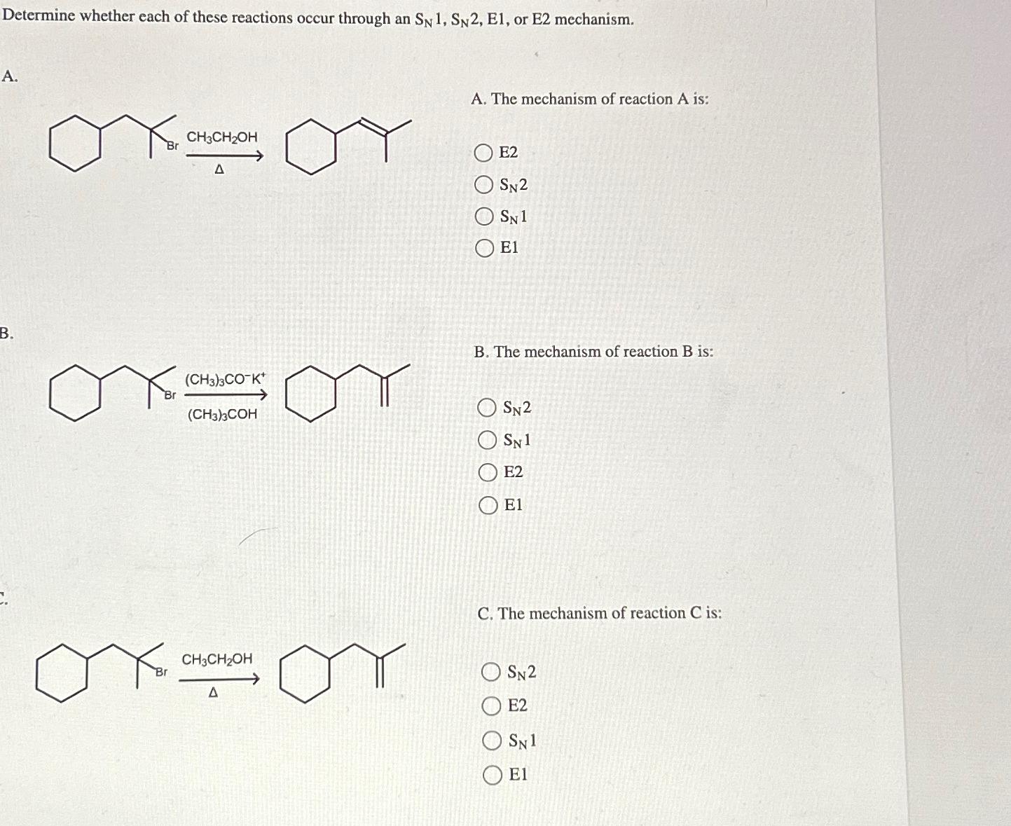 Solved Determine whether each of these reactions occur | Chegg.com