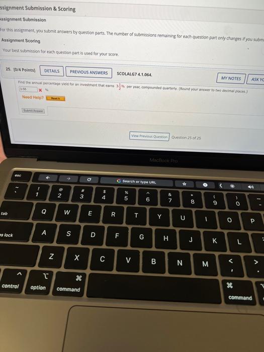 Solved assignment Submission & Scoring Assignment Submission | Chegg.com