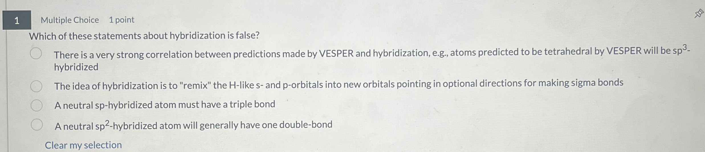 Solved 1Multiple Choice1 ﻿pointWhich of these statements | Chegg.com