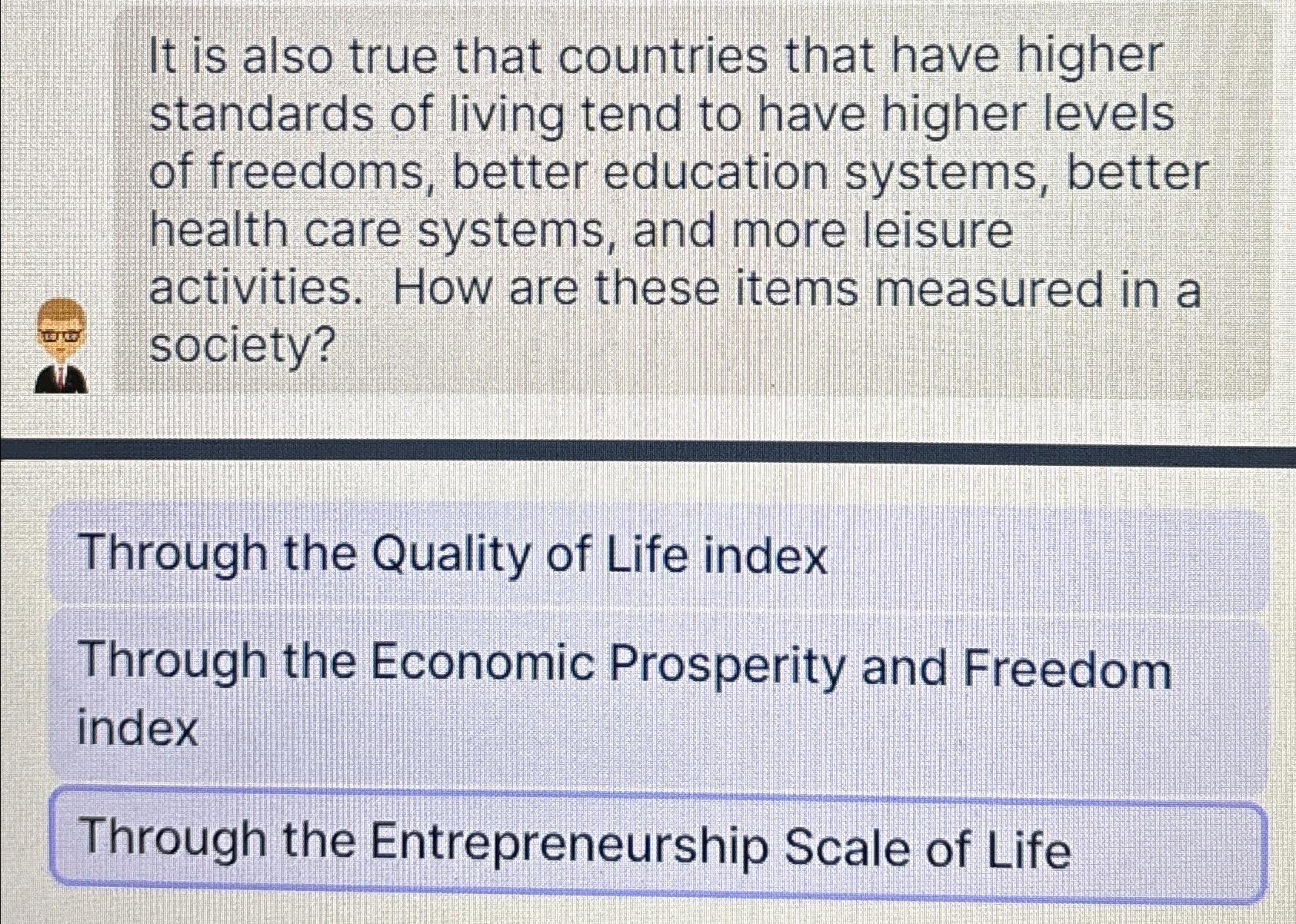 Solved It is also true that countries that have higher | Chegg.com