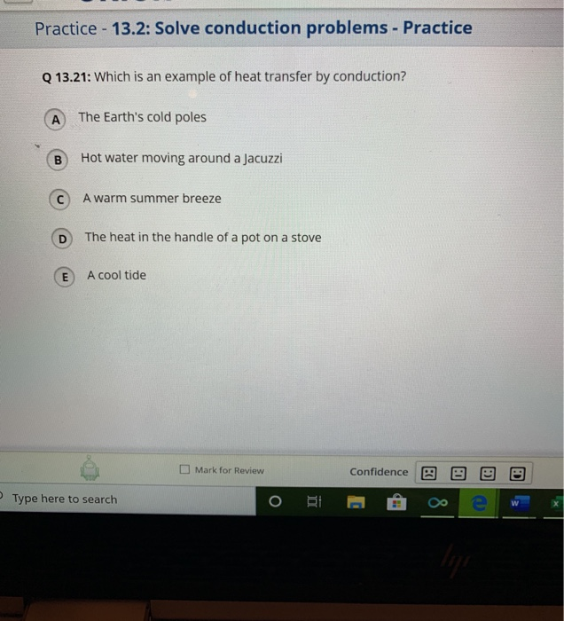 Solved Practice - 13.2: Solve conduction problems - Practice | Chegg.com