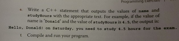 Solved 6. Consider the following program segment: //include | Chegg.com