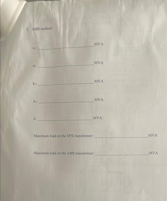 Problem \#5 - Parallel Transformers For this problem, | Chegg.com