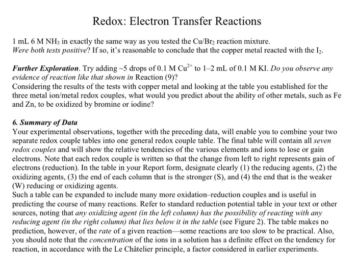 Solved 3. The oxidizing power of the halogens List your | Chegg.com