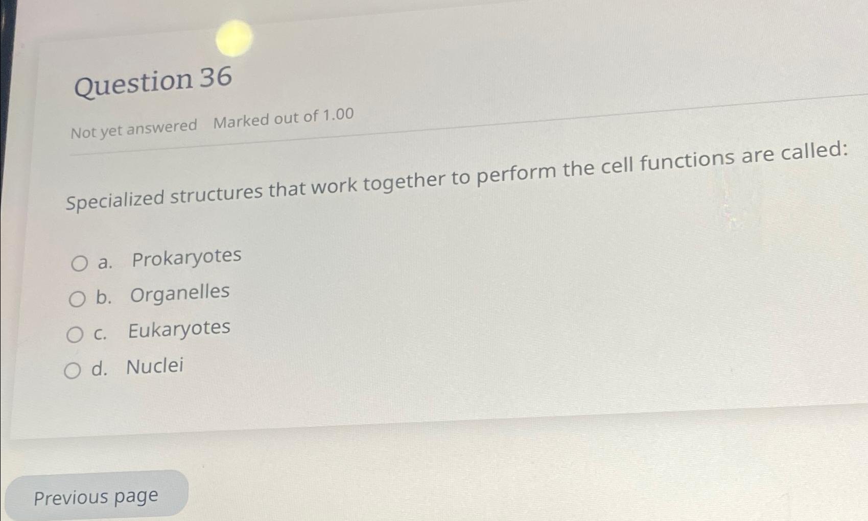 Solved Question 36Not yet answered Marked out of | Chegg.com