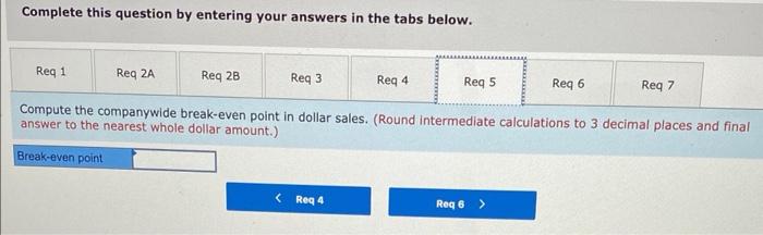 Solved Problem 7-24 (Algo) Companywide and Segment | Chegg.com