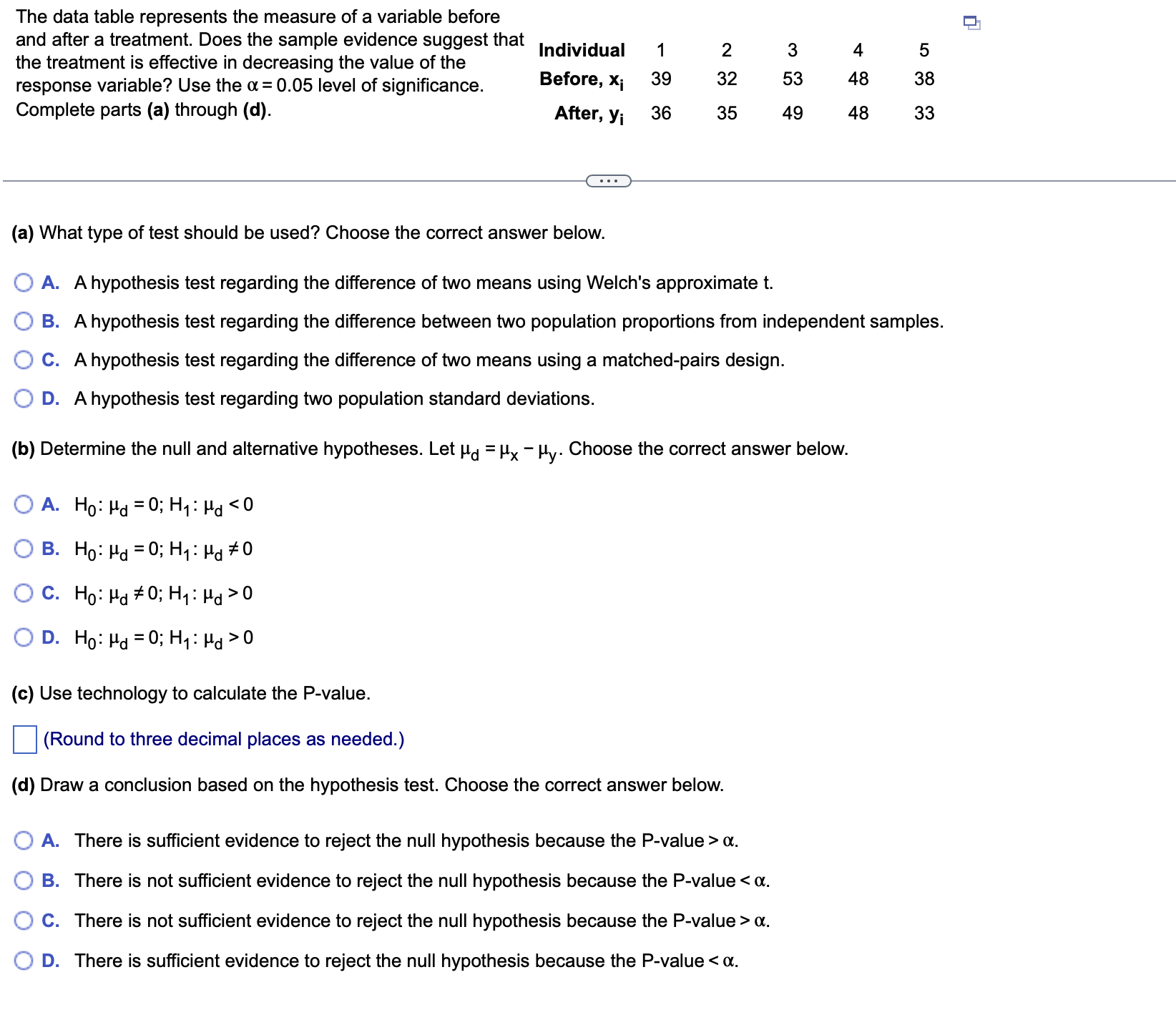 Solved The data table represents the measure of a variable | Chegg.com