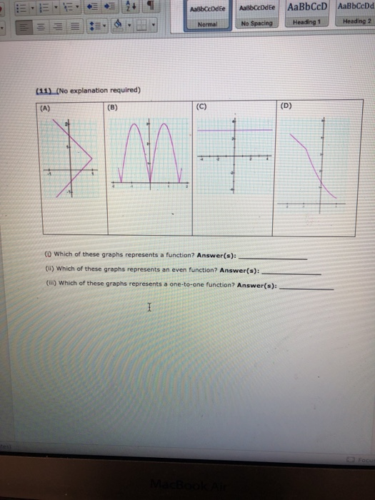 Solved AaBbccde AaBb CcDd Ee AaBbCcD AaBbCcDd No Spacing | Chegg.com