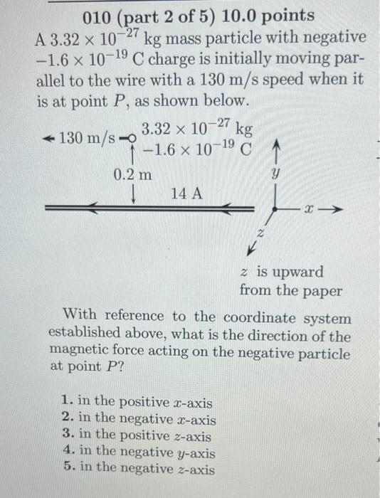 Solved this problem has a total of 5 parts.would really | Chegg.com