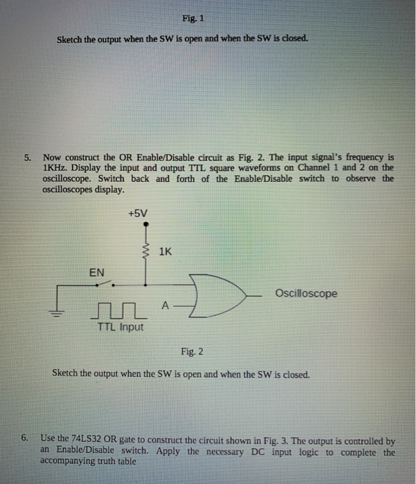 Lab 3: Basic Logic Gates and Pulse Width Modulation | Chegg.com