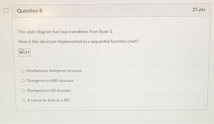 Solved This state diagram has two transitions from State 1. | Chegg.com