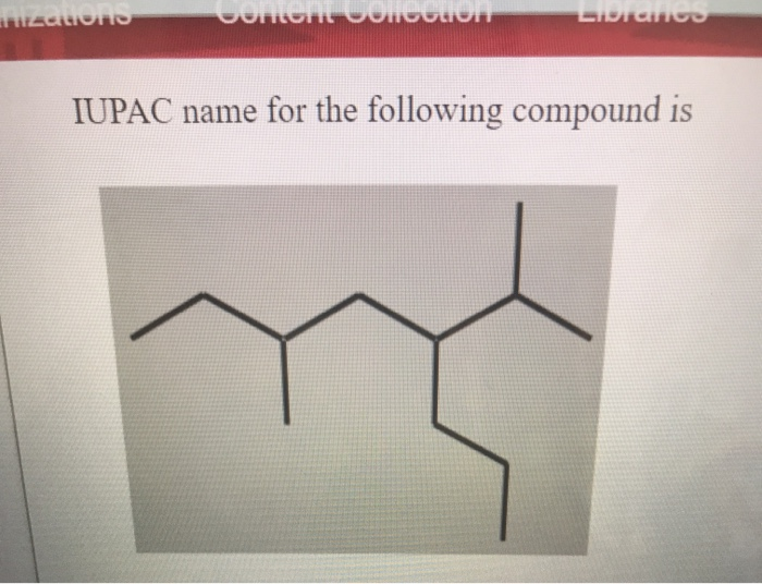Solved IUPAC name for the following compound: CI Answer is | Chegg.com