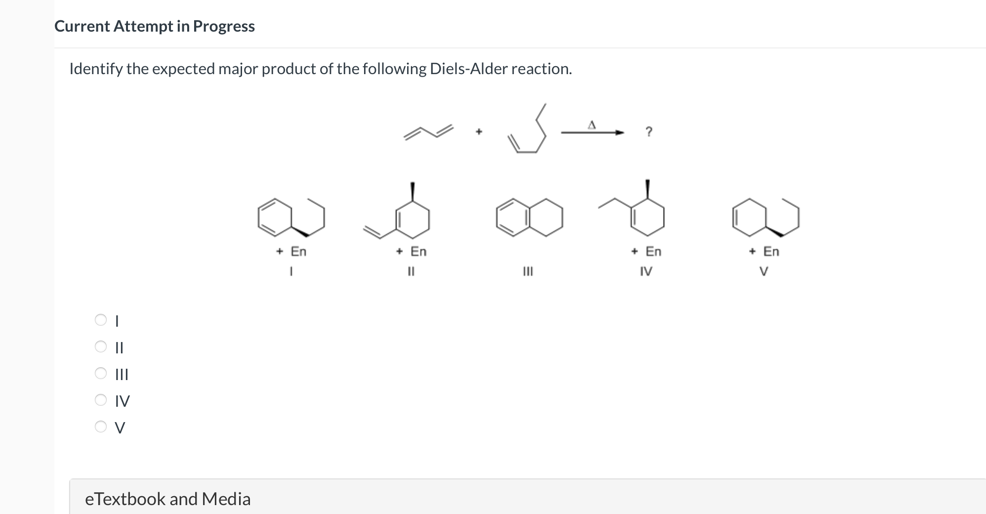 Current Attempt in Progress Identify the expected | Chegg.com