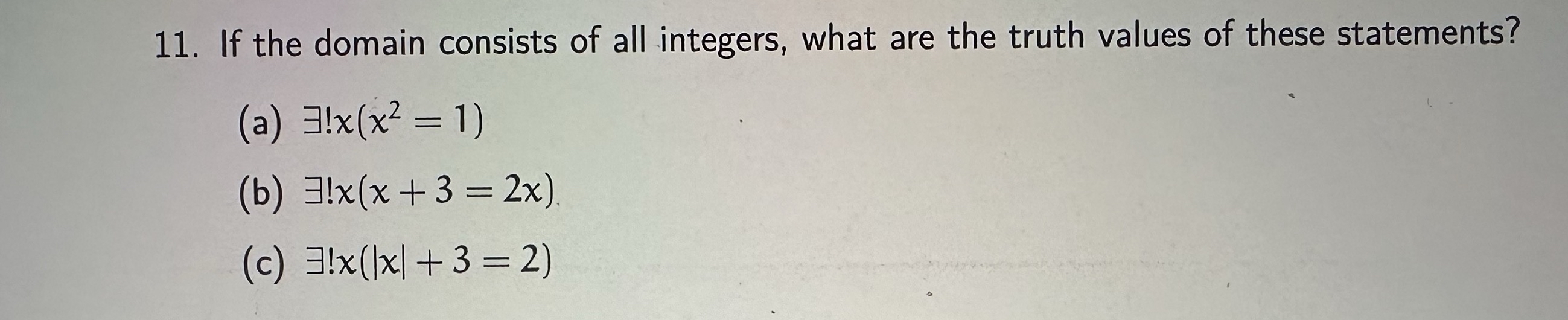 If the domain consists of all integers, what are the | Chegg.com