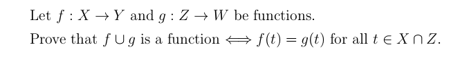 Solved Set Theory! Prove the biconditional statement in two | Chegg.com