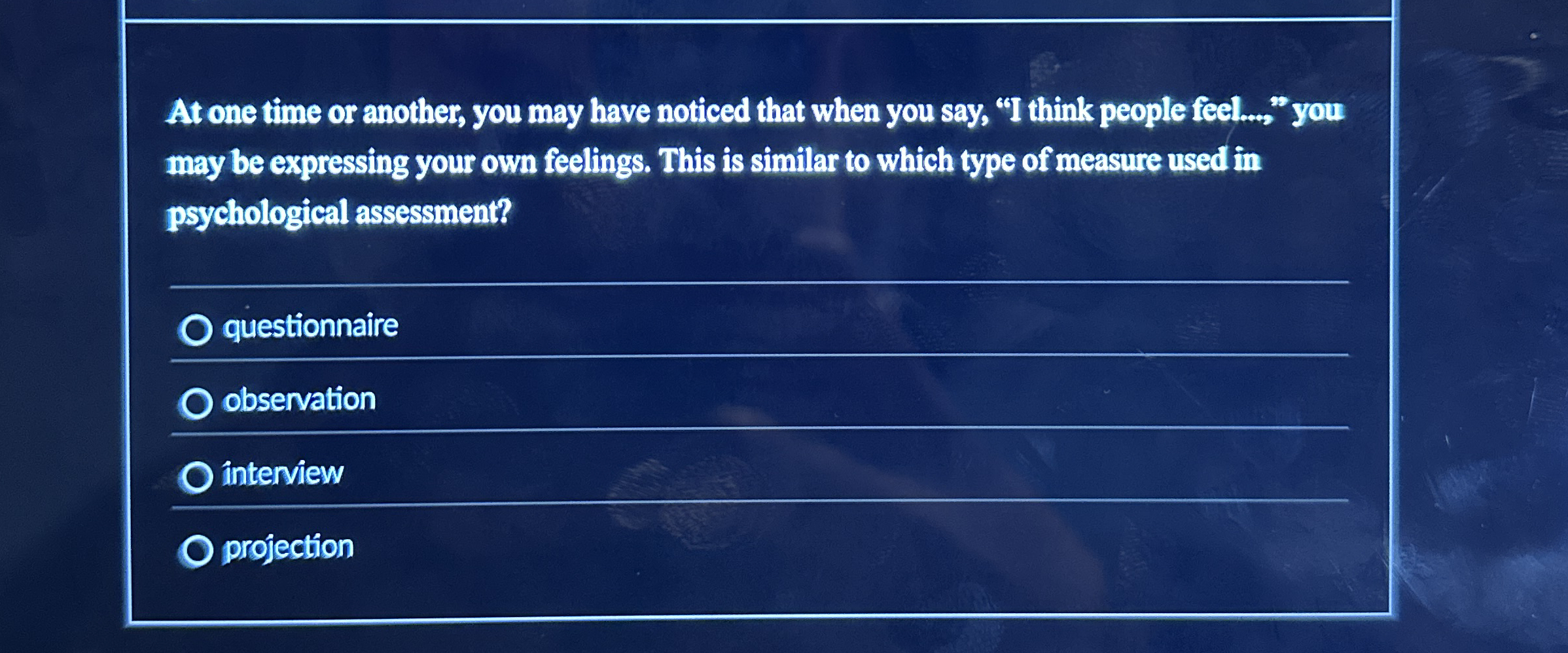 Solved At one time or another, you may have noticed that | Chegg.com