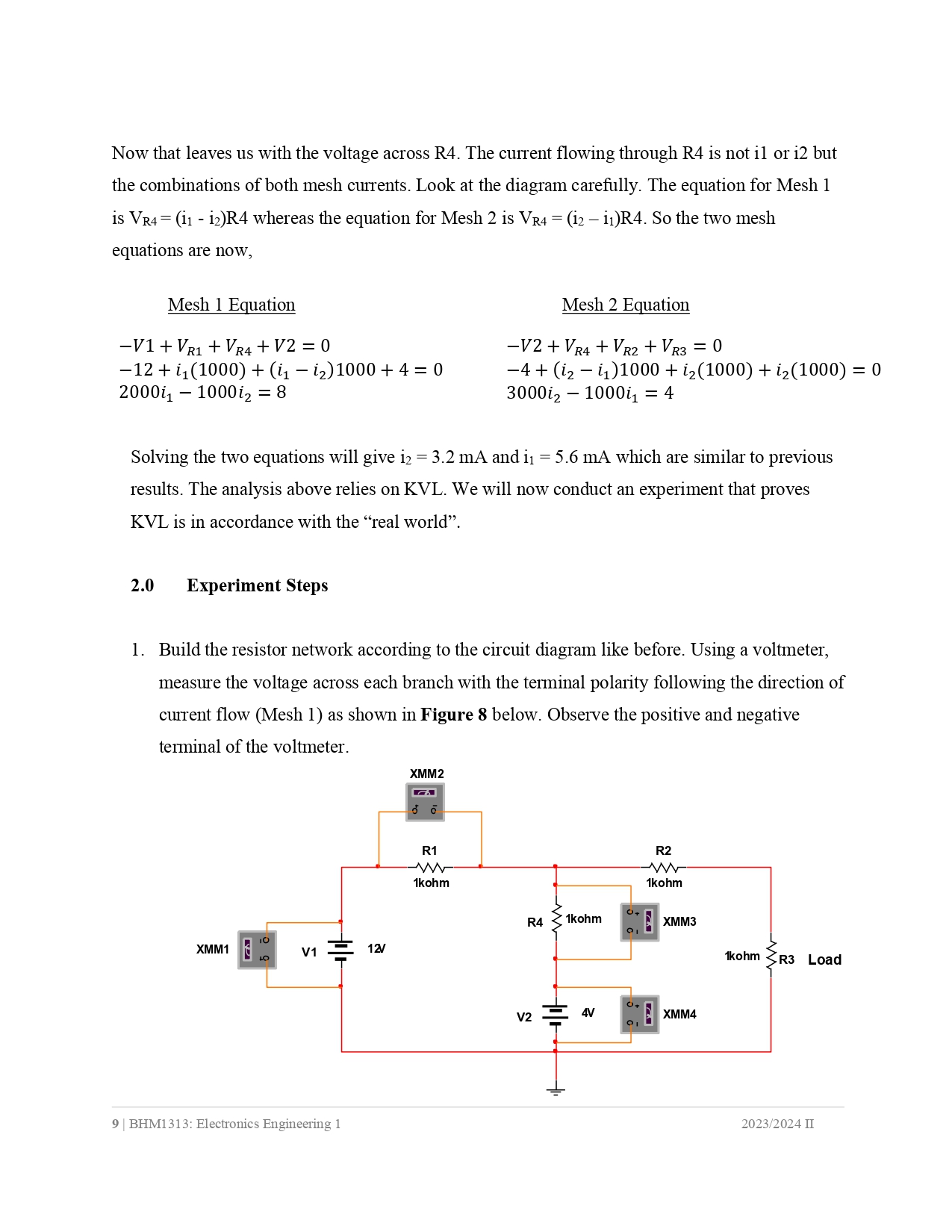 Solved Now that leaves us with the voltage across R4. ﻿The | Chegg.com